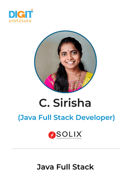 Java FullStack Training Course in Hyderabad | DIGIT institute